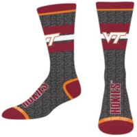For Bare Feet Adult Virginia Tech Hokies Spotlight Crew Socks | Dick's ...
