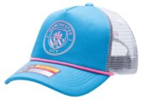 Fan Ink Adult Manchester City 2023 Serve Light Blue Trucker Hat | Dick ...