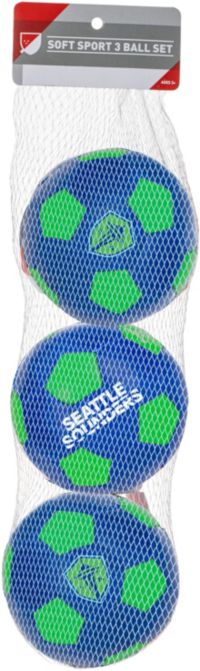 Franklin Seattle Sounders FC Soft Soccer Ball 3-Pack | Dick's Sporting ...