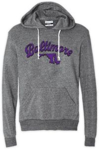 Where I'm From Adult Baltimore Script State Grey Hoodie | Dick's ...