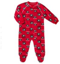 Gen2 Infant Georgia Bulldogs University Red Raglan Zip-Up Coverall ...