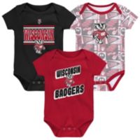 Gen2 Infant Wisconsin Badgers Comics 3-Piece Creeper Set | Dick's ...