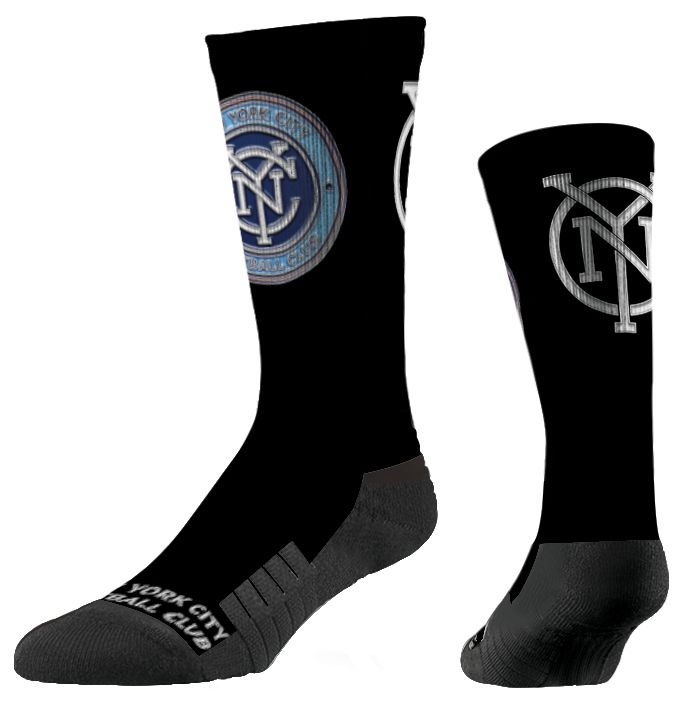 Strideline New York City Fc Chrome Socks International Shipping
