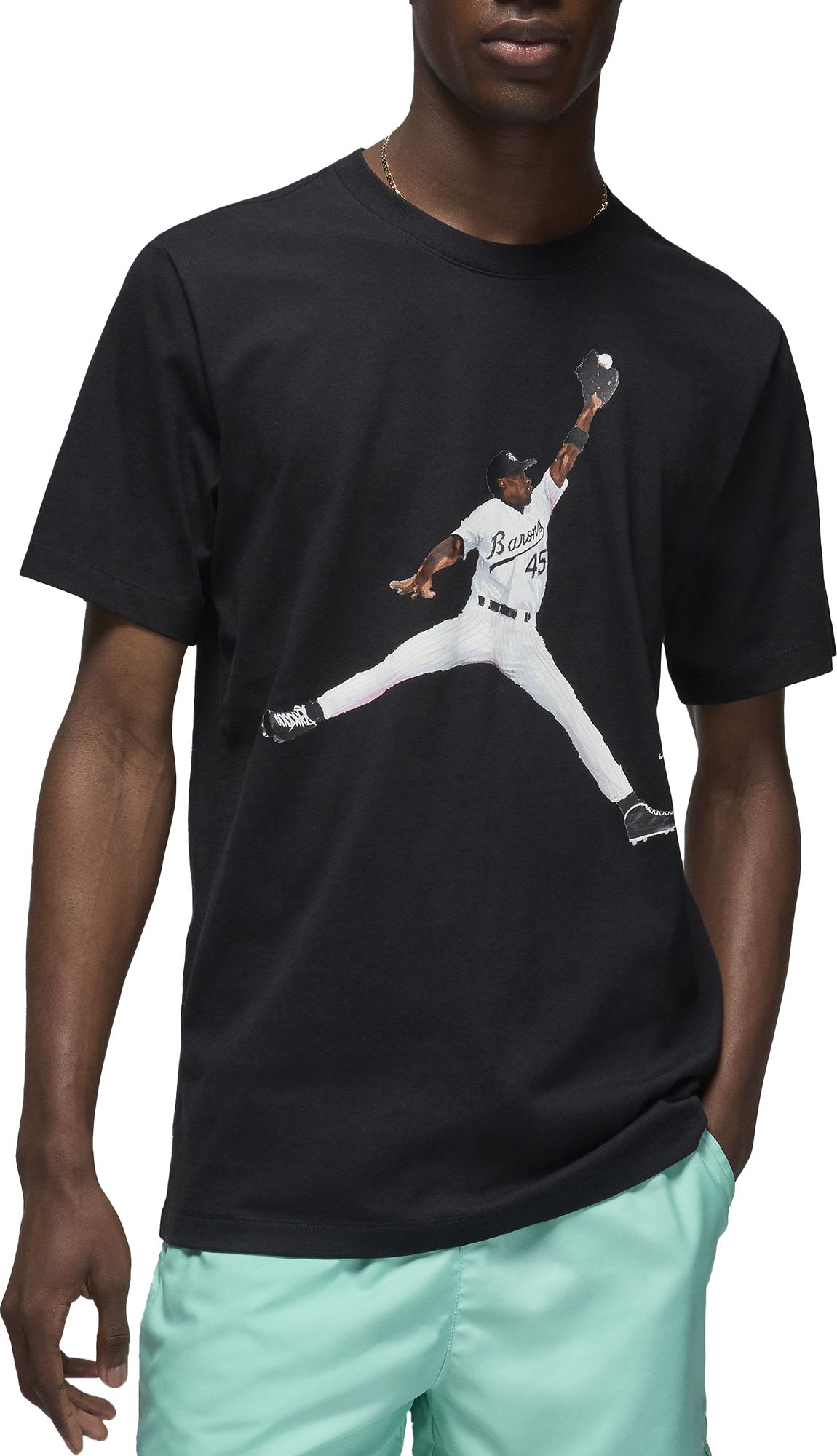 Jordan Men's Flight Mvp Baseball Jumpman Graphic T-Shirt International ...