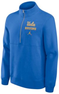 Jordan Men's UCLA Bruins True Blue Club Fleece Half-Zip Hoodie | Dick's ...