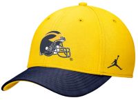 Jordan Adult Michigan Wolverines Maize Swooshflex Hat | Dick's Sporting ...