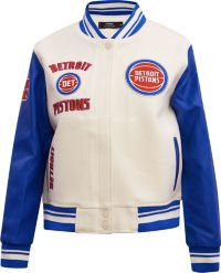 Pro Standard Women's Detroit Pistons Varsity Jacket | Dick's Sporting Goods