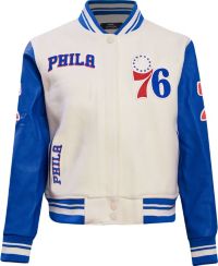 Pro Standard Women's Philadelphia 76ers Varsity Jacket | Dick's ...