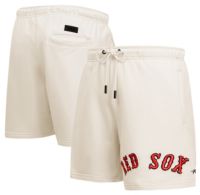 Pro Standard Men's Boston Red Sox Cream Retro Fleece Shorts | Dick's ...