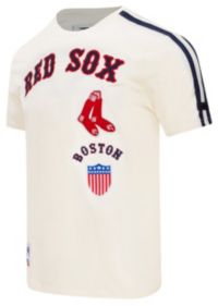 Pro Standard Men's Boston Red Sox Cream Stripe T-Shirt | Dick's ...
