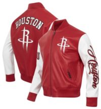 Pro Standard Men's Houston Rockets Red City Signature Leather Jacket ...