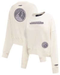 Pro Standard Women's Minnesota Timberwolves Off White Reverse French ...
