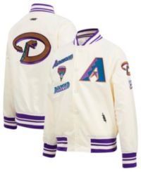 Pro Standard Youth Arizona Diamondbacks Cream Classic Satin Jacket ...