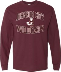 Pel Athletic Adult Johnson City High School Maroon Long Sleeve T-Shirt ...