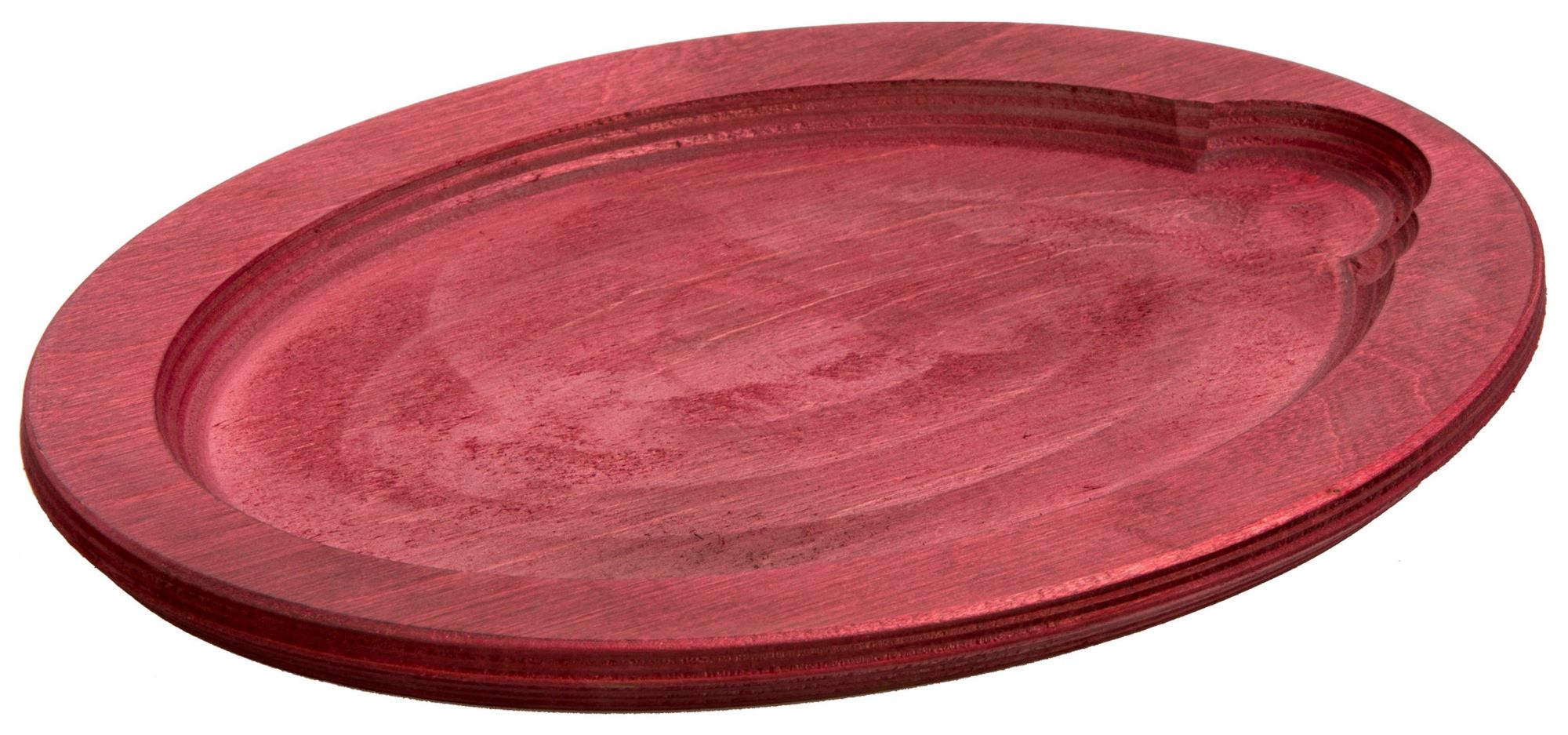 Lodge 10 Inch Oval Red Wood Underliner | Publiclands