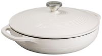 Lodge 3.6 Quart Enameled Cast Iron Casserole | Dick's Sporting Goods