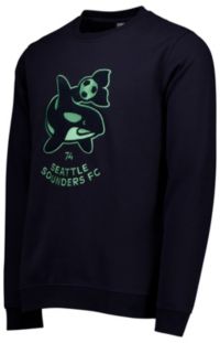 Sport Design Sweden Adult Seattle Sounders Team Logo Navy Crew ...