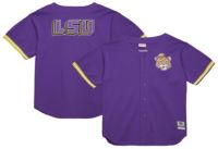 Mitchell & Ness Men's LSU Tigers Purple Gametime Mesh Jersey | Dick's ...