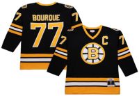 Mitchell & Ness Men's Boston Bruins Ray Bourque #77 1989 Vintage Home ...