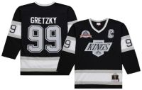 Mitchell & Ness Men's Los Angeles Kings Wayne Gretzky #99 1992 Vintage ...