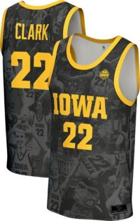 ProSphere Women's Iowa Hawkeyes #22 Black Caitlin Clark Full Sublimated ...