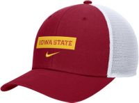 Nike Men's Iowa State Cyclones Cardinal Wordmark Rise Adjustable ...