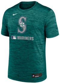 Nike Men's Seattle Mariners Green Authentic Collection Velocity T-Shirt ...