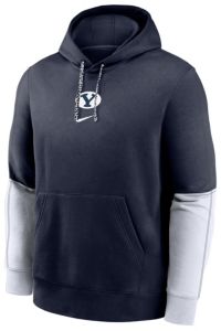 Nike Men's BYU Cougars Blue Team Issue Club Fleece Hoodie | Dick's ...