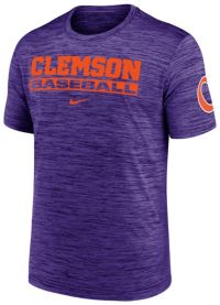 Nike Adult Clemson Tigers Baseball New Orchid T-Shirt | Dick's Sporting ...