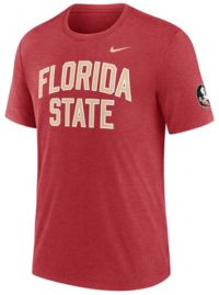Nike Men's Florida State Seminoles Garnet Authentic Tri-Blend T-Shirt ...