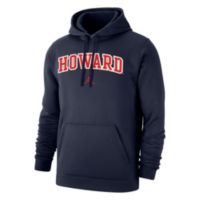 Nike Men's Howard Bison Blue Club Fleece Wordmark Pullover Hoodie ...