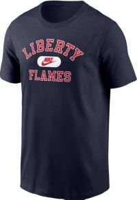 Nike Men's Liberty Flames Navy Core Cotton Logo T-Shirt | Dick's ...
