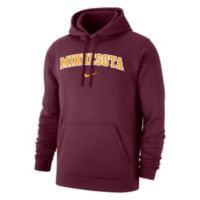 Nike Men's Minnesota Golden Gophers Maroon Club Fleece Wordmark ...