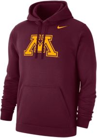Nike Men's Minnesota Golden Gophers Maroon Club Fleece Logo Pullover ...