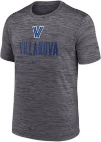 Nike Men's Villanova Wildcats Grey Dri-FIT Velocity Legend Logo T-Shirt ...