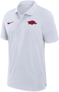 Nike Men's Arkansas Razorbacks White Dri-FIT Coach's Sideline UV Woven ...