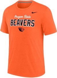 Nike Men's Oregon State Beavers Orange Tri-Blend Logo T-Shirt | Dick's ...
