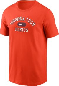 Nike Men's Virginia Tech Hokies Burnt Orange Core Cotton Logo T-Shirt ...