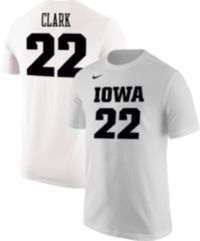 Nike Men's Iowa Hawkeyes #22 White Caitlin Clark Core Cotton T-Shirt ...