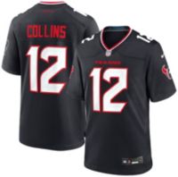 Nike Men's Houston Texans Nico Collins #12 Navy Game Jersey | Dick's ...