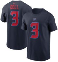 Nike Men's Houston Texans Tank Dell #3 2nd Alternate Navy T-Shirt ...