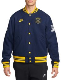 Nike Adult Paris Saint-Germain 2024 Navy Varsity Jacket | Dick's ...