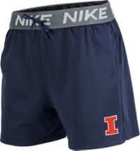 Nike Women's Illinois Fighting Illini Blue Dri-FIT Logo Attack Training Shorts | Dick's Sporting ...