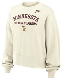 Nike Women's Minnesota Golden Gophers White Phoenix Crewneck Sweatshirt | Dick's Sporting Goods