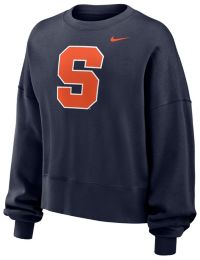 Nike Women's Syracuse Orange Blue Club Fleece Phoenix Crew Neck ...