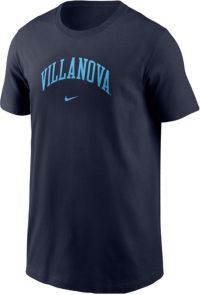 Nike Youth Villanova Wildcats Navy Core Cotton Arch Wordmark T-Shirt ...