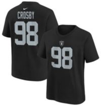 Nike Youth Las Vegas Raiders Maxx Crosby #98 Black T-Shirt | Dick's Sporting Goods