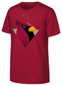 NFL Team Apparel Youth Arizona Cardinals Illustration Cardinal Red T ...