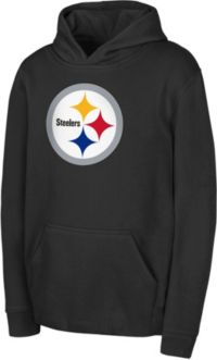 NFL Youth Pittsburgh Steelers Prime Logo Black Pullover Hoodie | Dick's ...