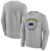 NCAA Men's Cal Golden Bears Grey Heather Laurel Classic Crew Neck ...